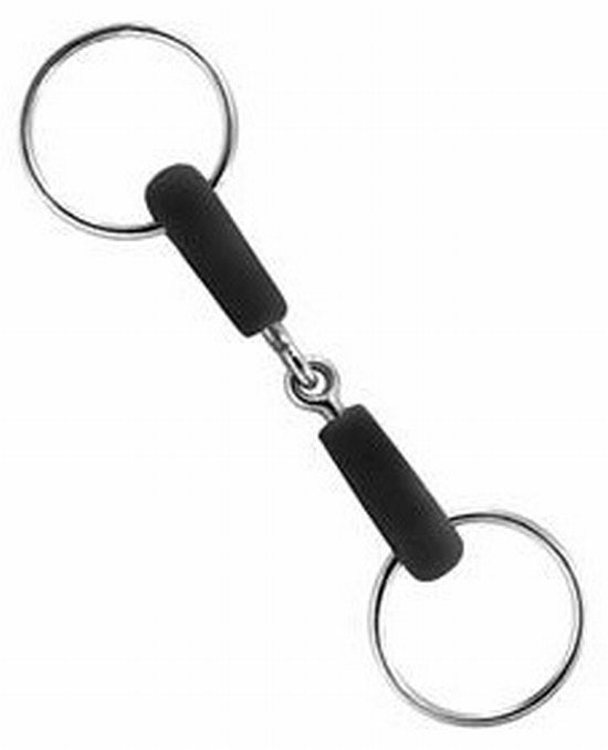 Bit rubber jointed snaffle — Saddle Creek