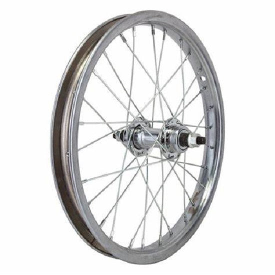 Wheel 16x1.75 inch front 28h hub — Saddle Creek