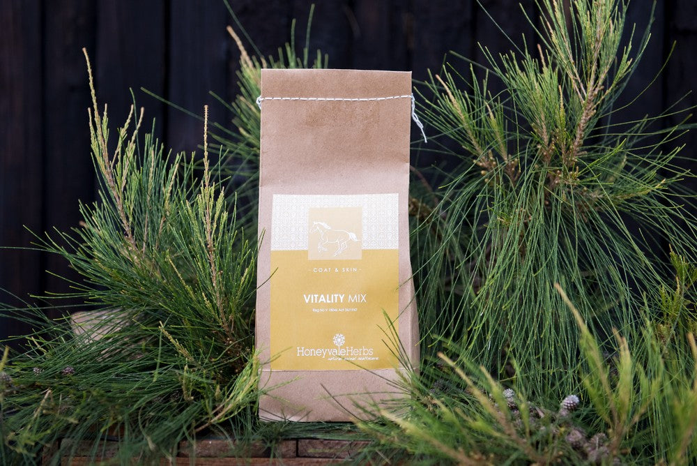 Honeyvale vitality mix 1kg — Saddle Creek